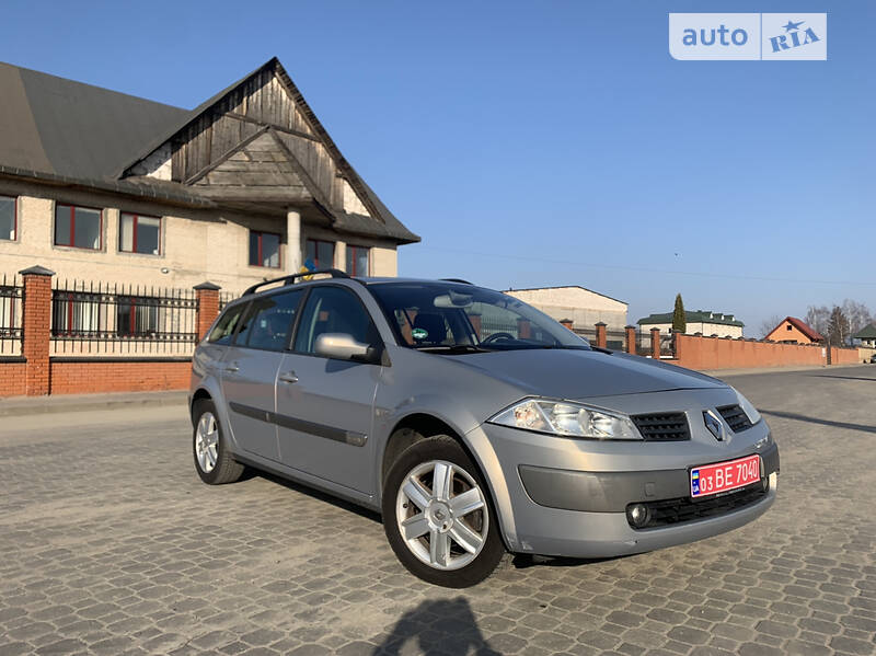 AUTO.RIA – Продам Рено Меган 2005 бензин 1.6 універсал бу у Луцьку ...