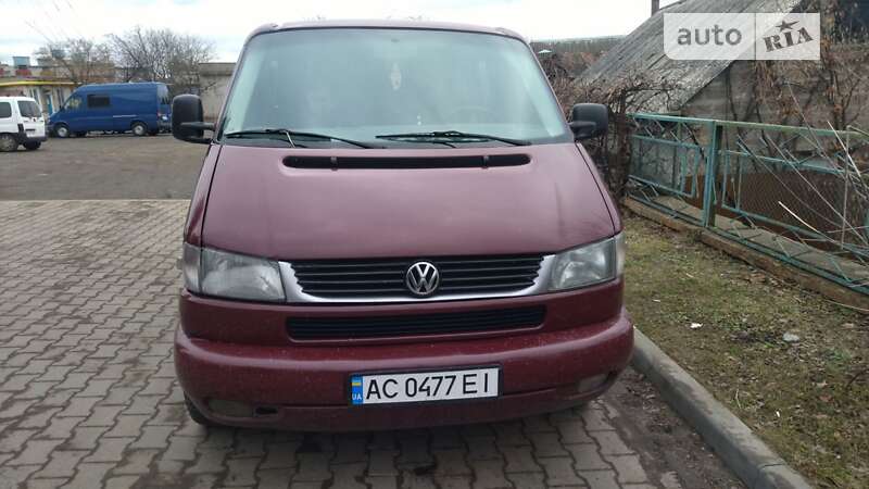 AUTO.RIA – Продам Фольксваген Транспортер 2000 (AC0477EI) дизель 2.5 ...